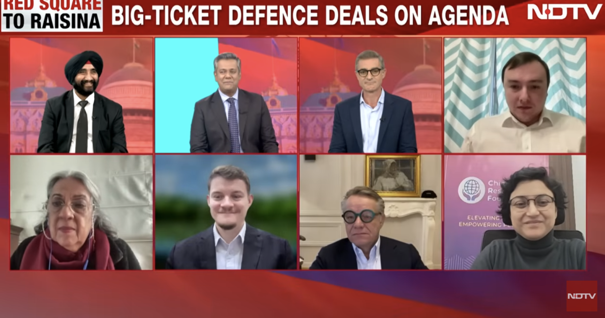 Peter Hanseler participe à une table ronde avec la chaîne de télévision ...